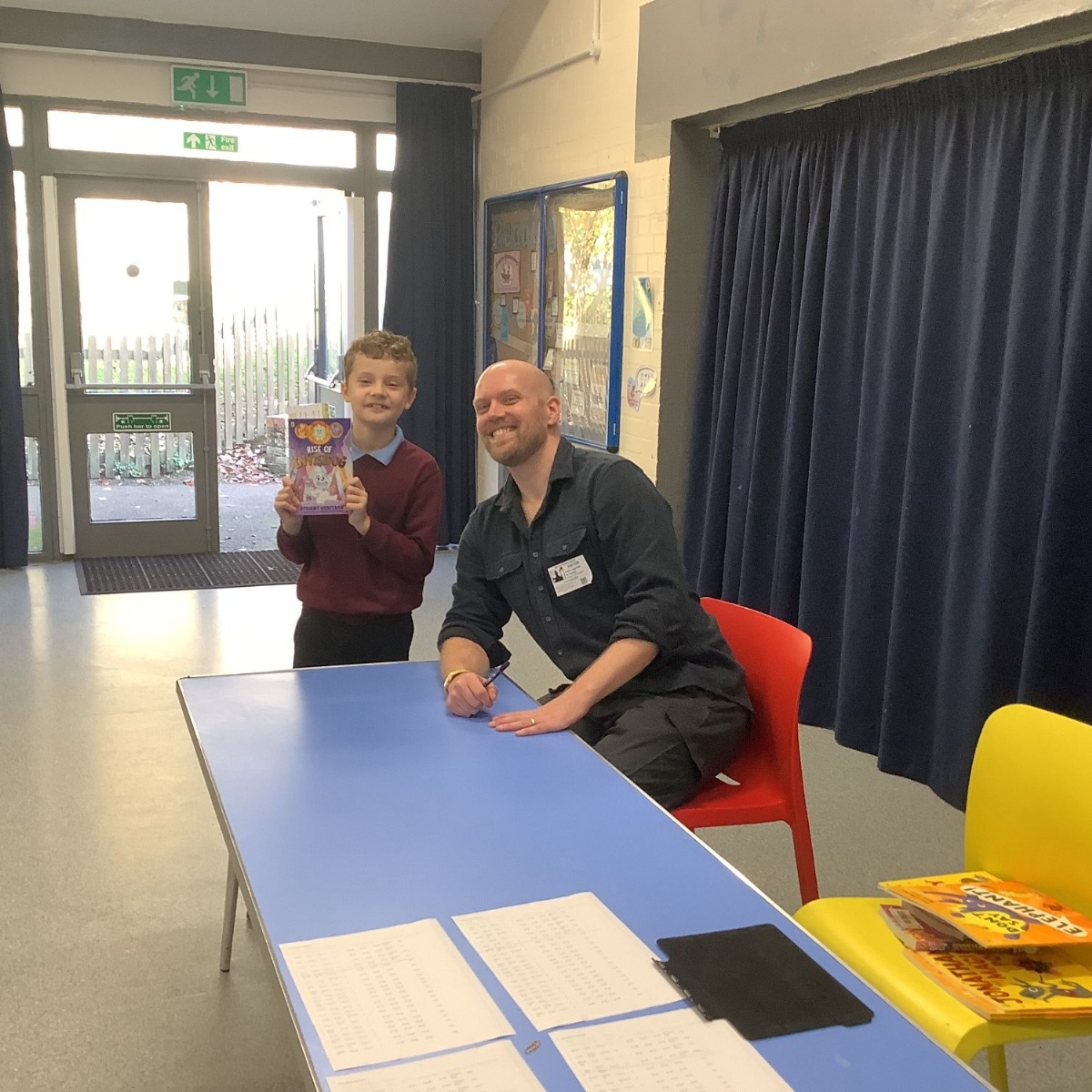 Author Visit - Vale View Primary School